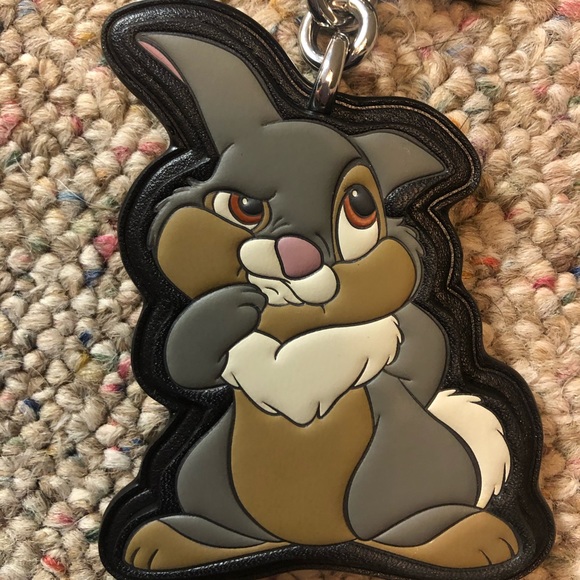 Coach | Accessories | Disney X Coach Thumper Bag Charm Key Fob | Poshmark